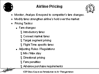 Airline Pricing